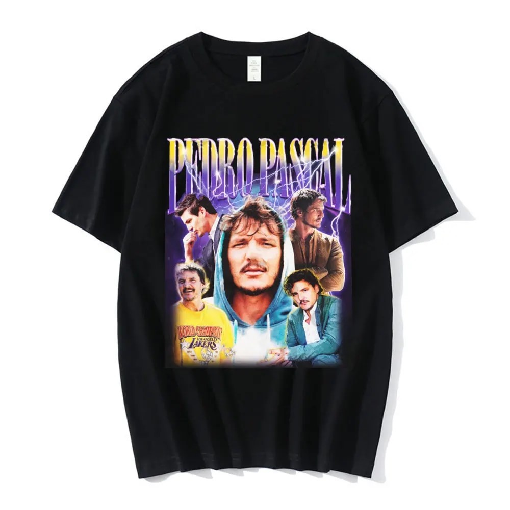 Movie Tv Actor Pedro Pascal Graphics T Mens T Shirts Tee | Shopee ...