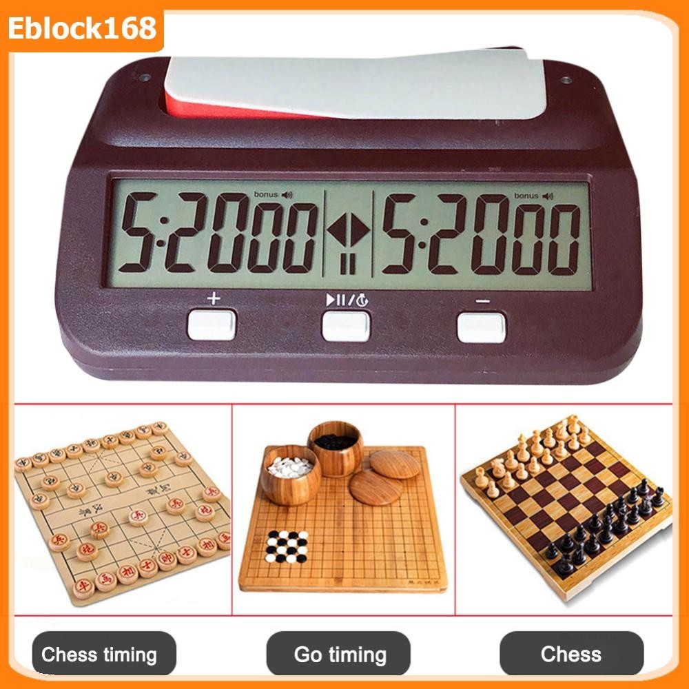 【Fast Delivery】Chess Digital Timer Board Game Clock Professional Count Up Down Timer Battery ...