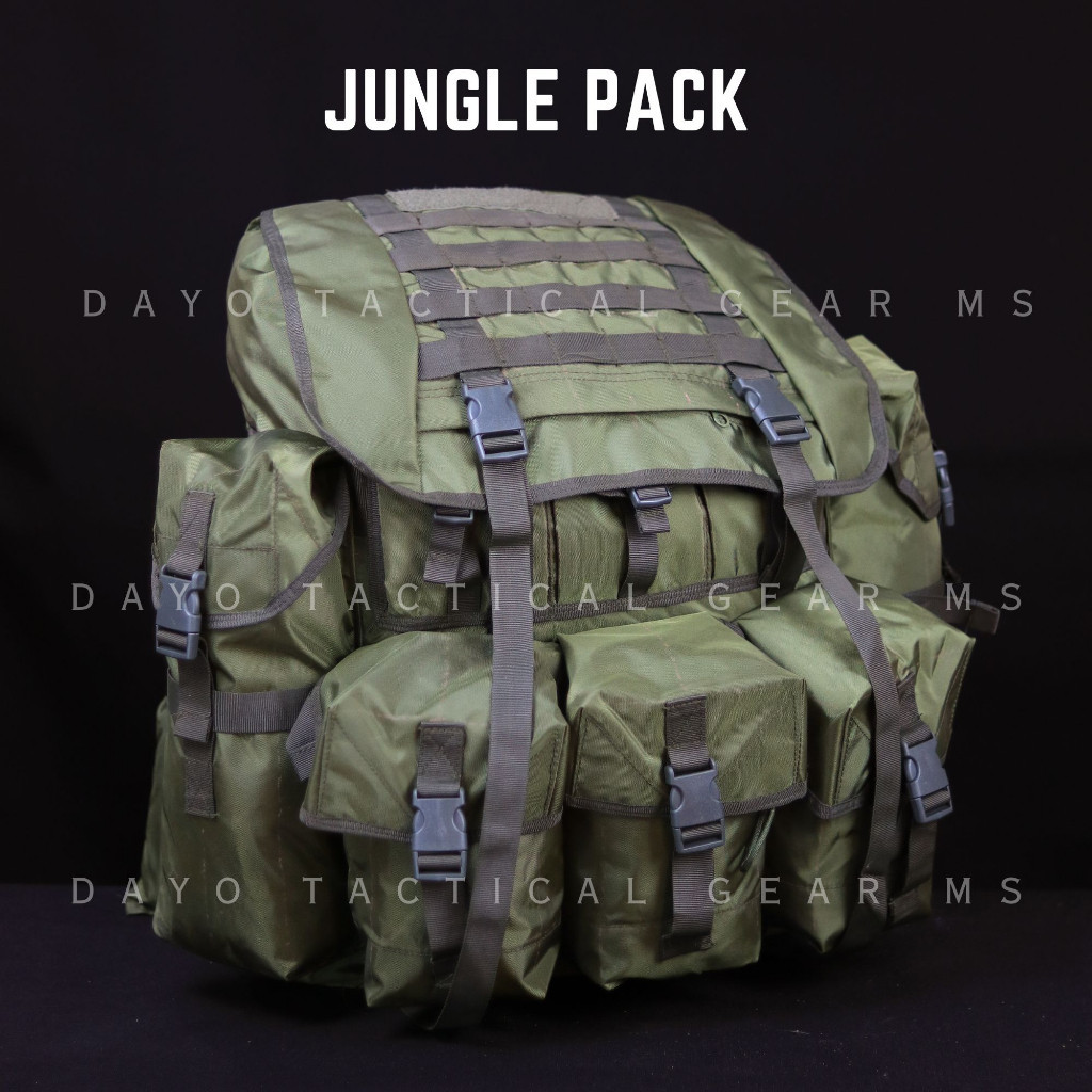 DAYO Jungle Pack Complete Sizes & Designs with Regular/Quick Release ...