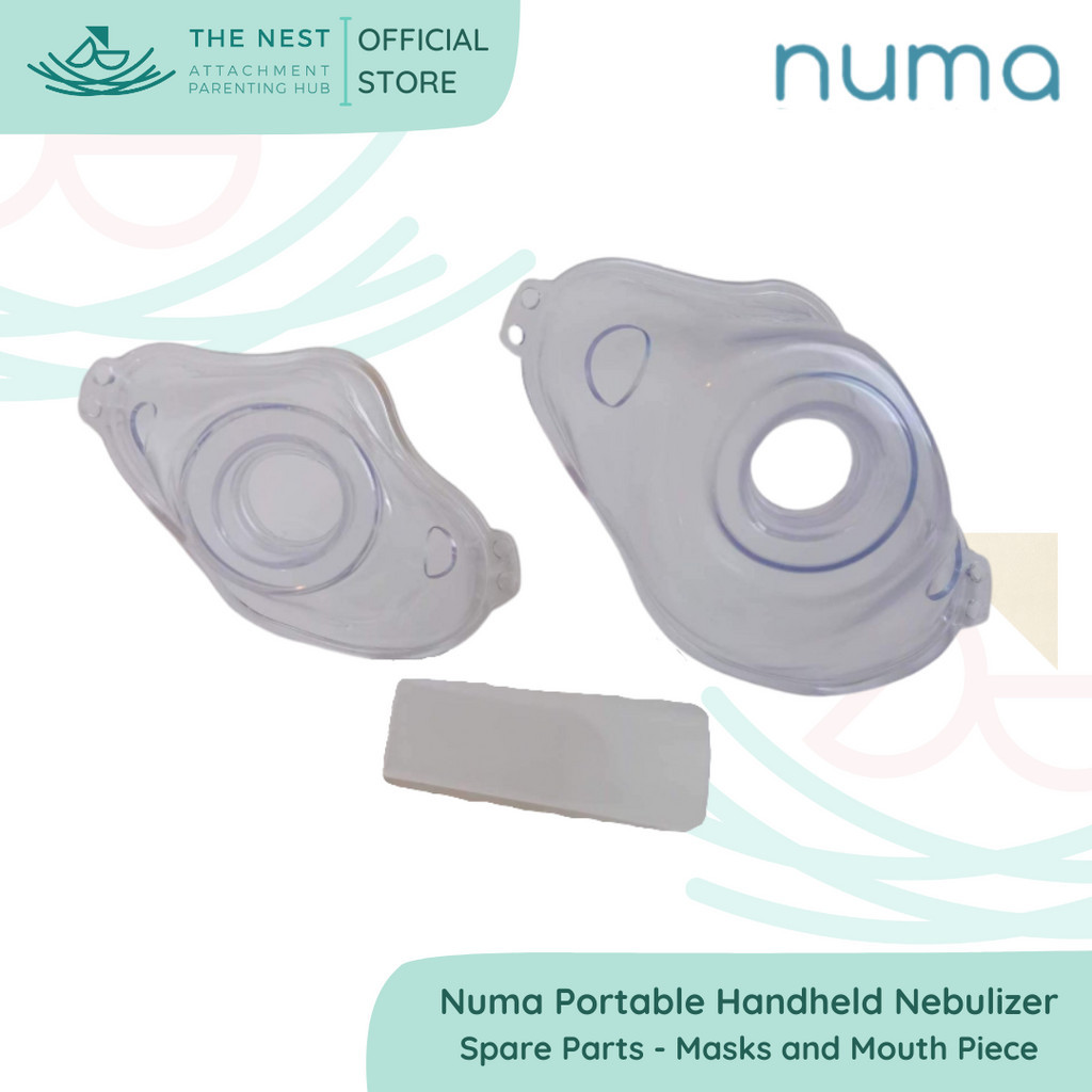Numa Portable Handheld Nebulizer Spare Parts - Masks and Mouth Piece ...
