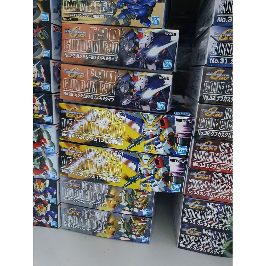 ♞SD SUPER DEFORMED - G GENERATION SERIES - BOX NO. 021 - 040 - BANDAI ...