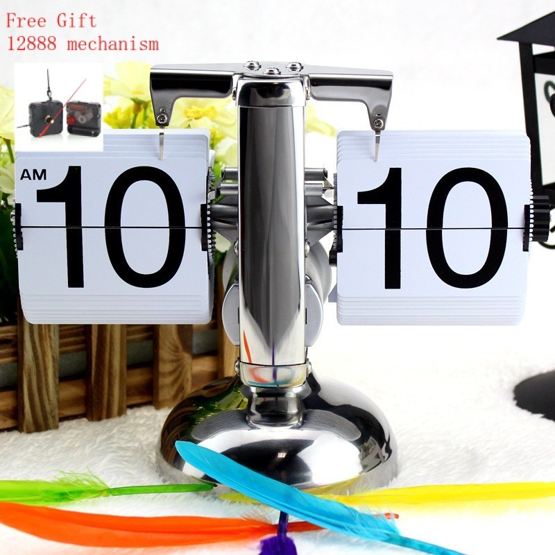 Creative Automatic Single Small Balance Table Clock Pendulum Clock ...