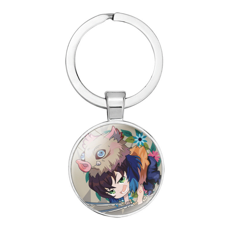 Ghost Slaying Blade Series Time Gem Keyring Creative Anime, Film and ...