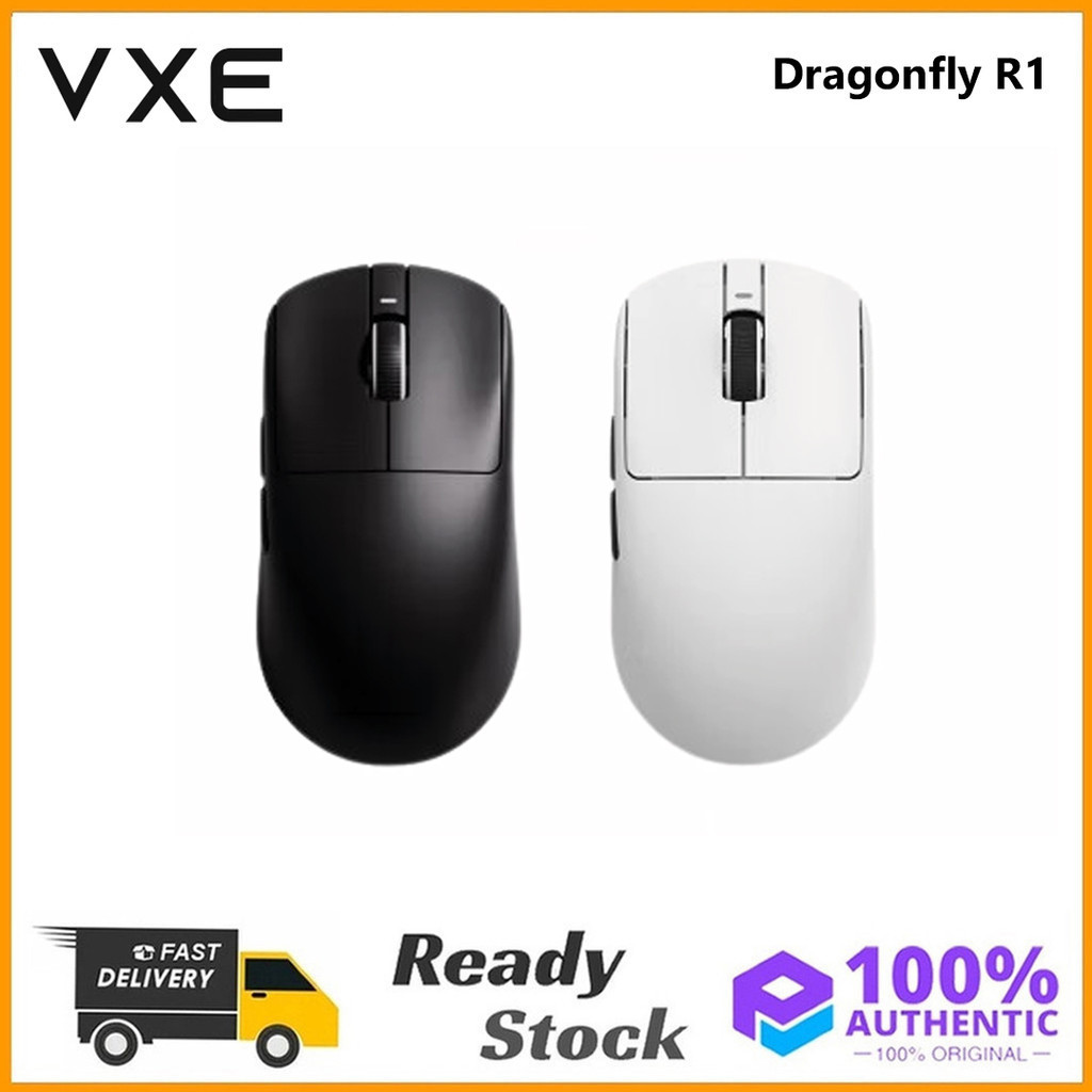 VXE Dragonfly R1 Gaming Mouse PAW3395 Lightweight Wireless Mouse ...
