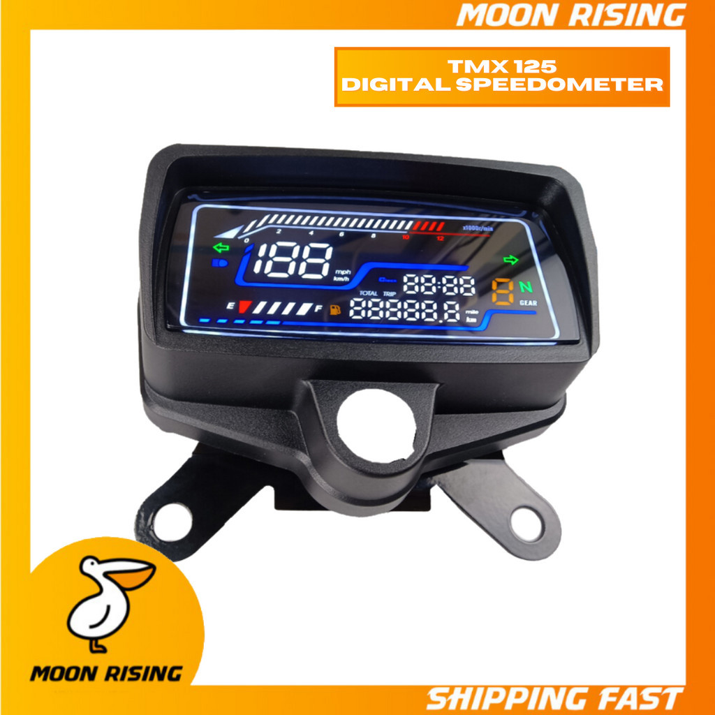 MOTORCYCLE PARTS LED DIGITAL SPEEDOMETER ODOMETER FOR HONDA TMX 125 ...