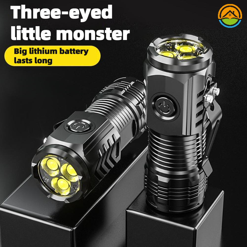 Mini Portable Super Bright Flashlight- Outdoor Camping Tactical ...
