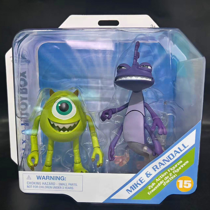 pixar toybox Monsters Inc mike and randall 2pk action figures ensemble ...