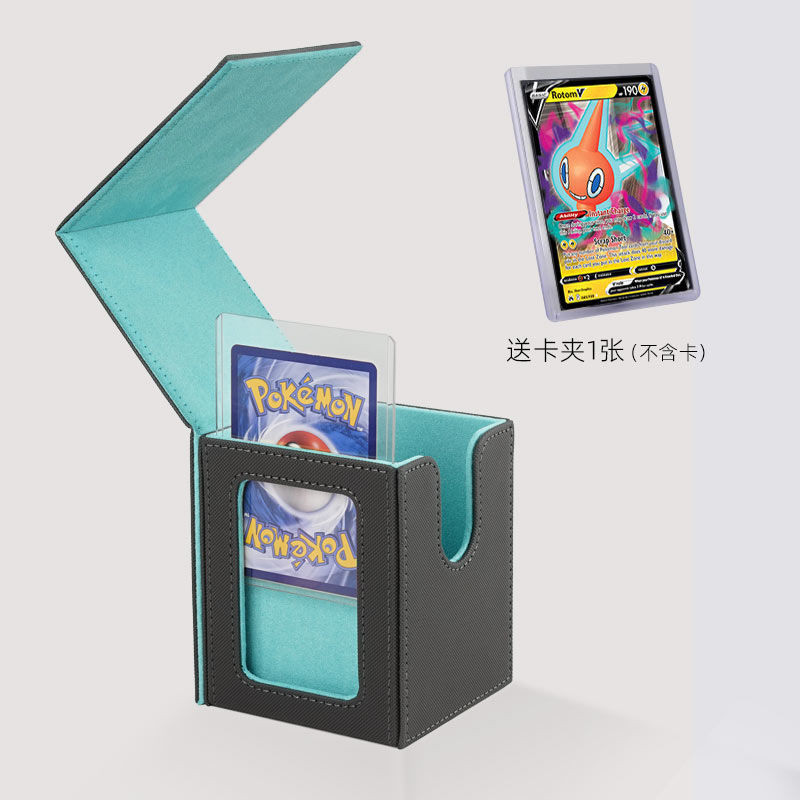 Open-Window Card Box for Sports Cards and Pokémon TCG One Piece Yu-Gi ...