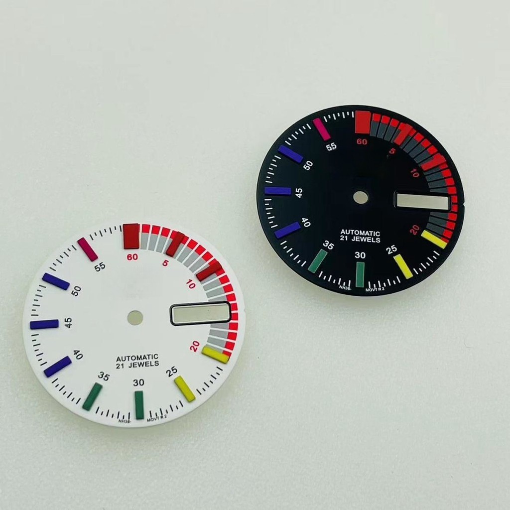 28.5mm Watch Repair Replacement Dial Face For NH36/4R36 Movement Watch ...