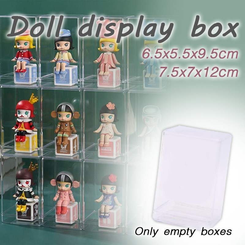 Blind box storage display rack, single doll display cabinet | Shopee ...