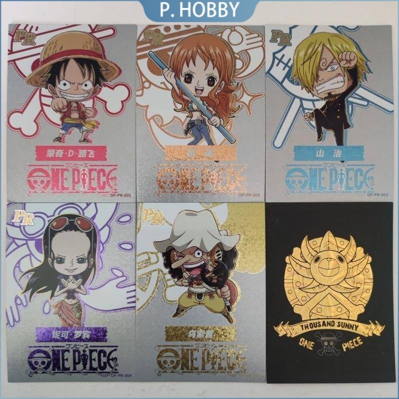 Burn Card One Piece Rare PR Single Set Cartoon Version Luffy Empress ...