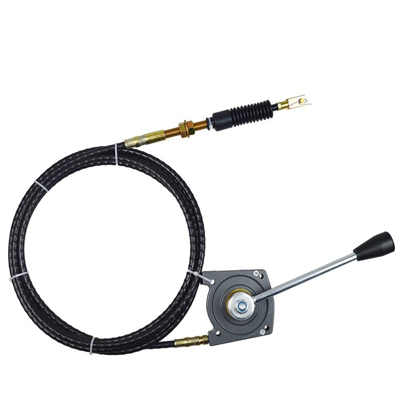 Bozhen Flexible Shaft Excavator Roller Hand Throttle Cable Throttle Controller Push and Pull ...