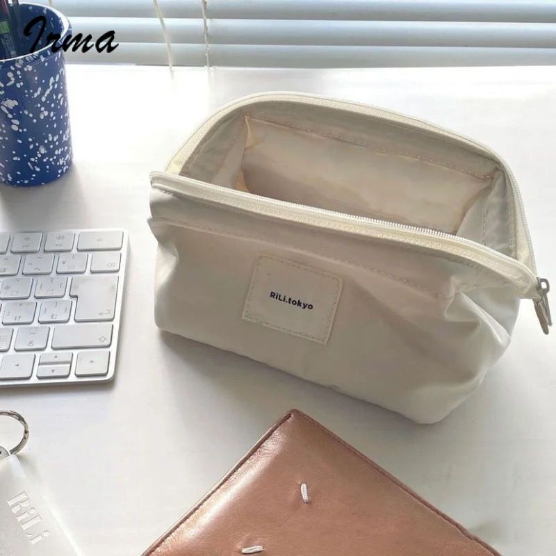 Makeup Bag Nylon Cosmetic Bag Ins Large Capacity Cosmetics Buggy Bag ...