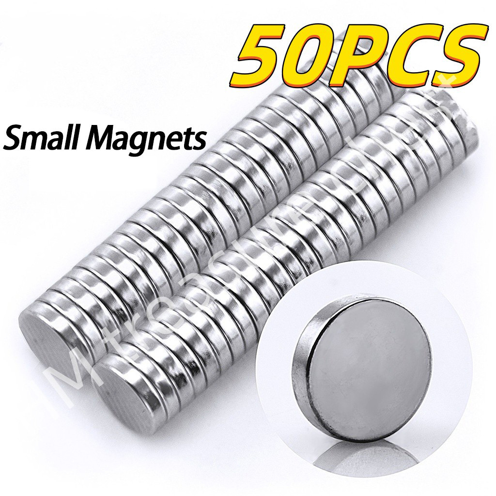 50pcs N35 Small Magnets/Strong Round Disc Neodymium Magnets/Button ...