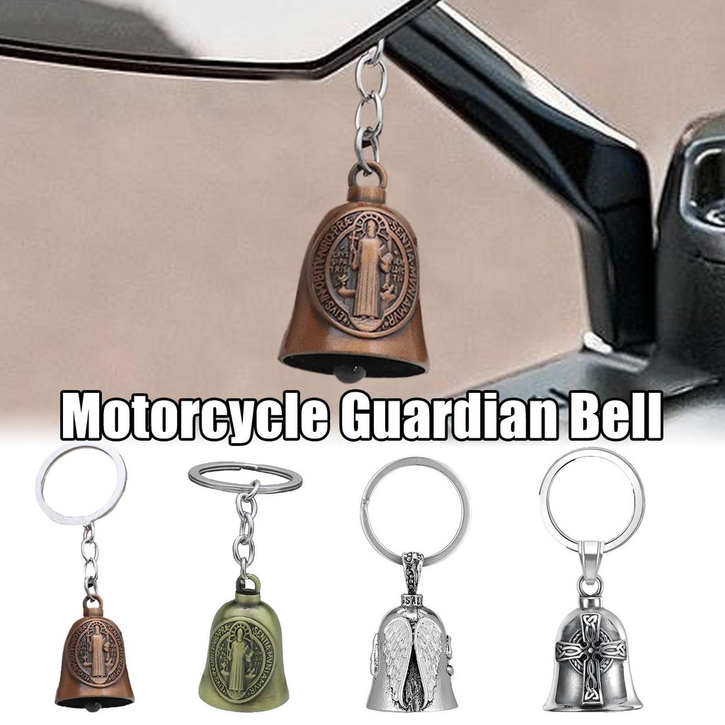 Motorcycle Guardian Bell Motorcycles Retro Jesus Cycling Luck Bell ...