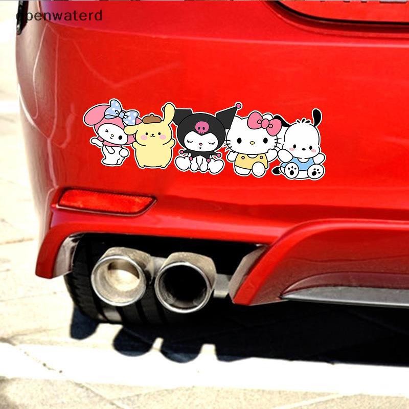 [OP] Sanrio Cartoon Car Sticker Cute Waterproof Car Motorbike Vehicle ...