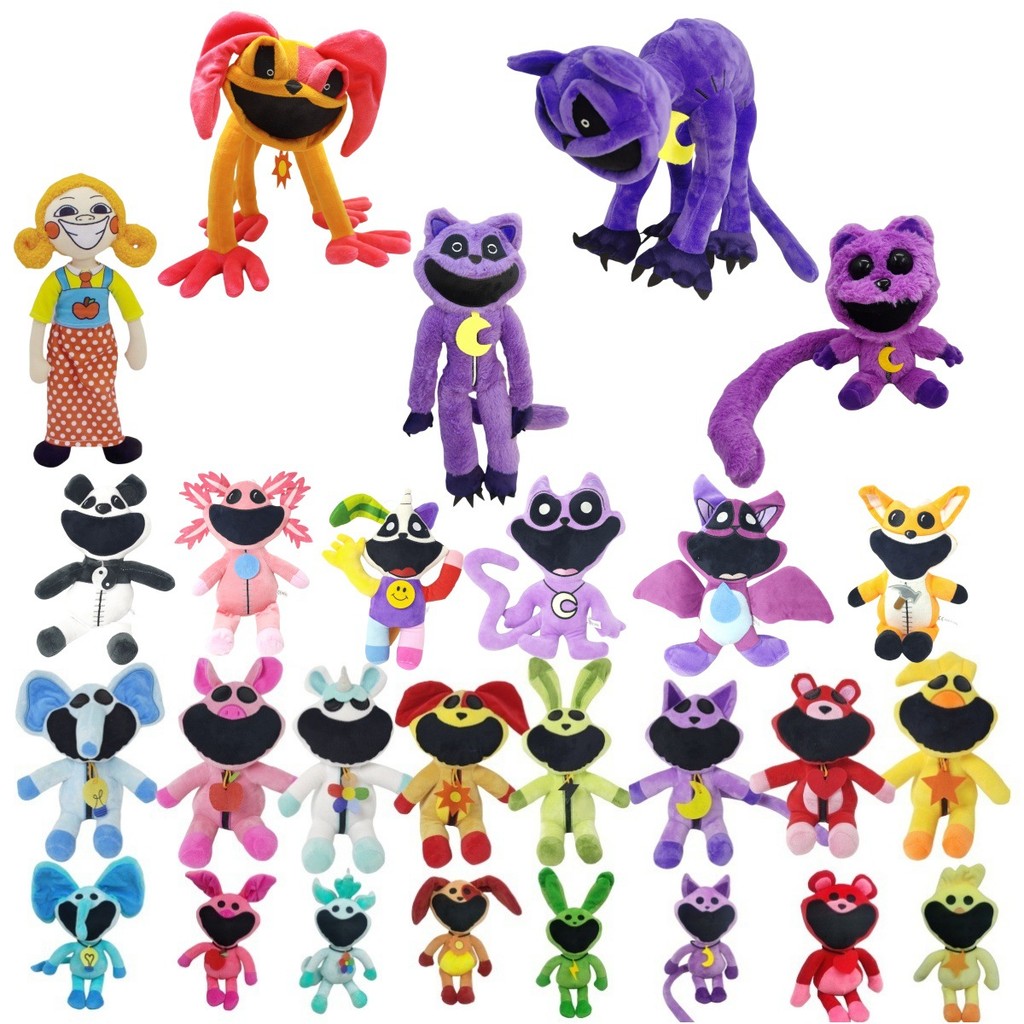 Smiling Critters Plush Toy Cat Nap Dogday Catnat Doll Soft Toy Stuffed ...