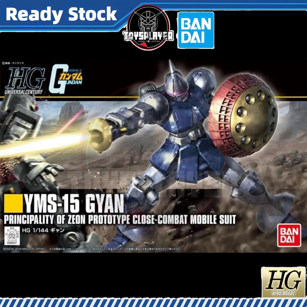 Bandai HGUC 1/144 YMS-15 Gyan Model Kit | Shopee Philippines