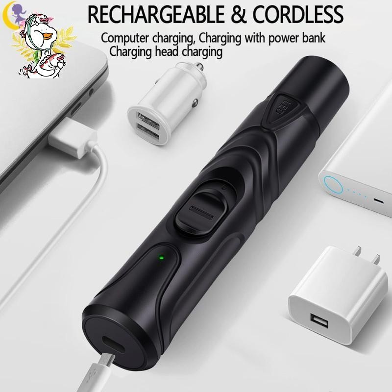 Bird Nail Grinder, Rechargeable Bird Beak Grinder, Silenced Bird Nail ...