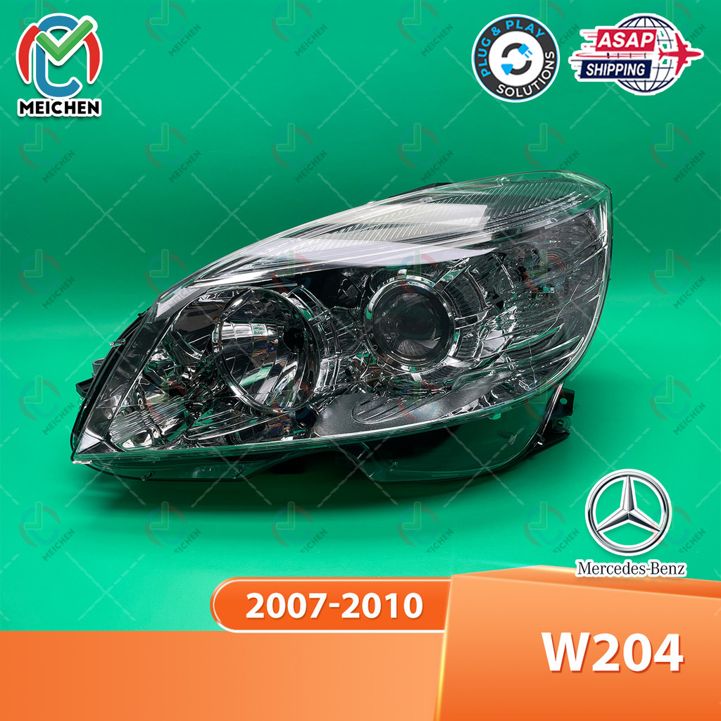 Mercedes Benz C W204 2007-2010 Headlamp Xenon C180 C200 C220 C260 C280 C300 W204 Head Lamp ...