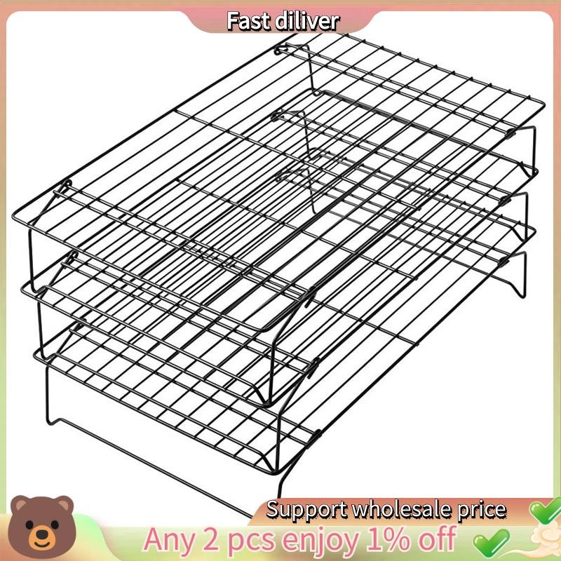 In stock-Grade 3Tier Cooling Rack Stackable Cooling Racks for Cookies ...