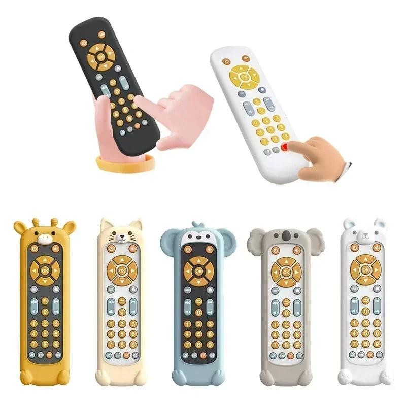 Infant Simulation TV Remote Control Toys with Music and Light Musical ...