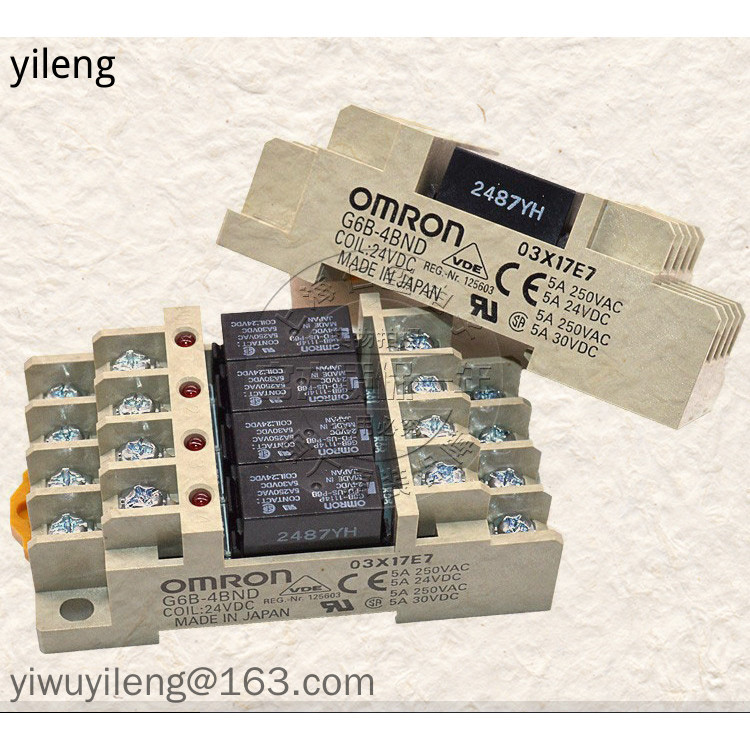 Omron Power relay module G6B-4BND G6B-47BND | Shopee Philippines