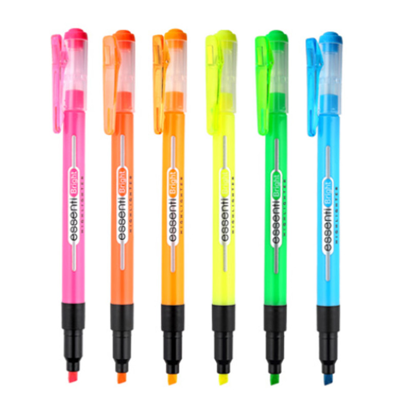 Monami Essenti Bright Highlighter 6 Colors | Shopee Philippines