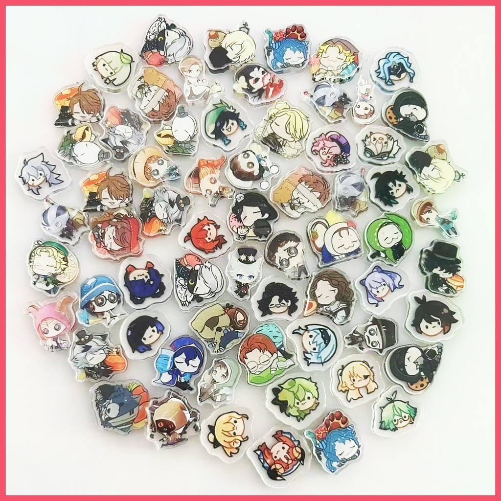50-100 Pieces (Random) 2cm Identity V Joker Tracy Reznik Lucky Guy ...