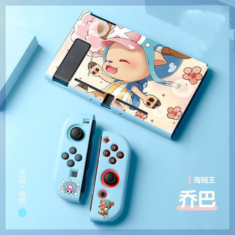 Cute ONE PIECE Chopper For Nintendo Switch V2 V1 OLED Case Full Casing ...