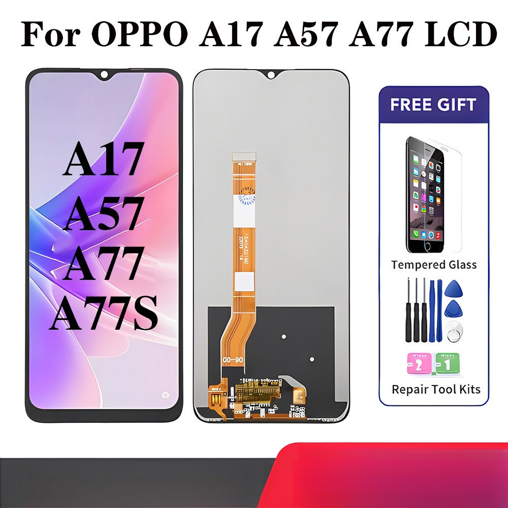 For OPPO A17 A57 4G A57 5G A77 5G A77S LCD Touch Screen Display ...