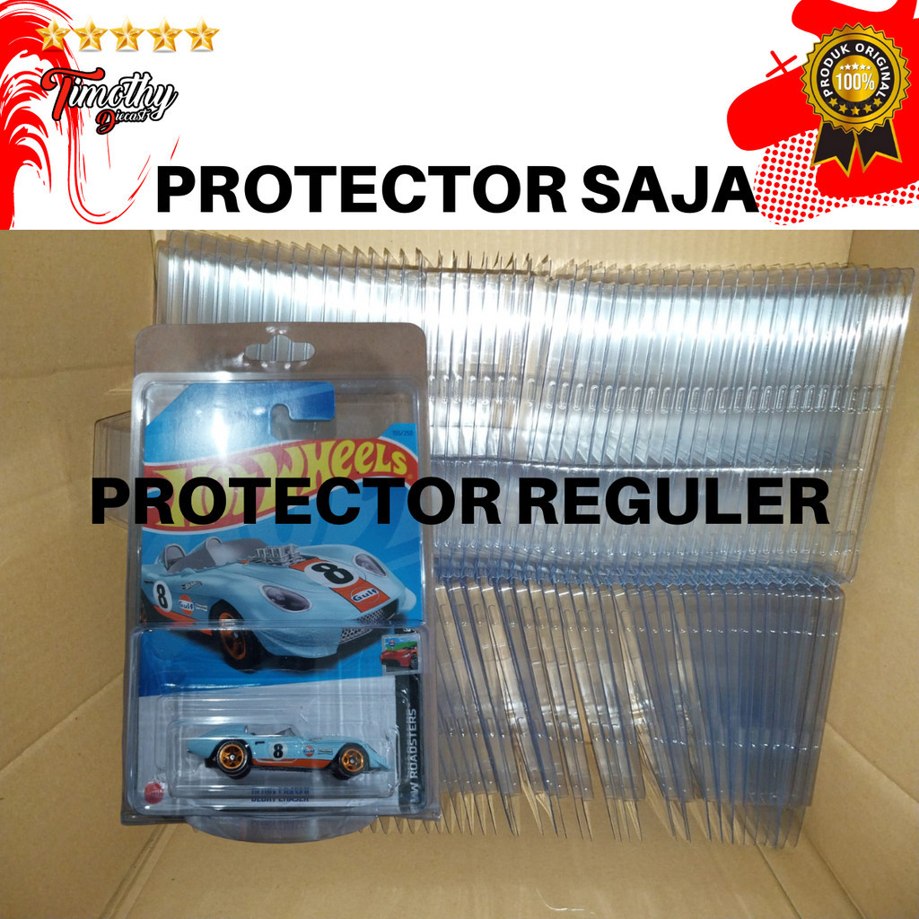 Protector Hot Wheels MBX Card Regular Favorite Diecast Protector ...