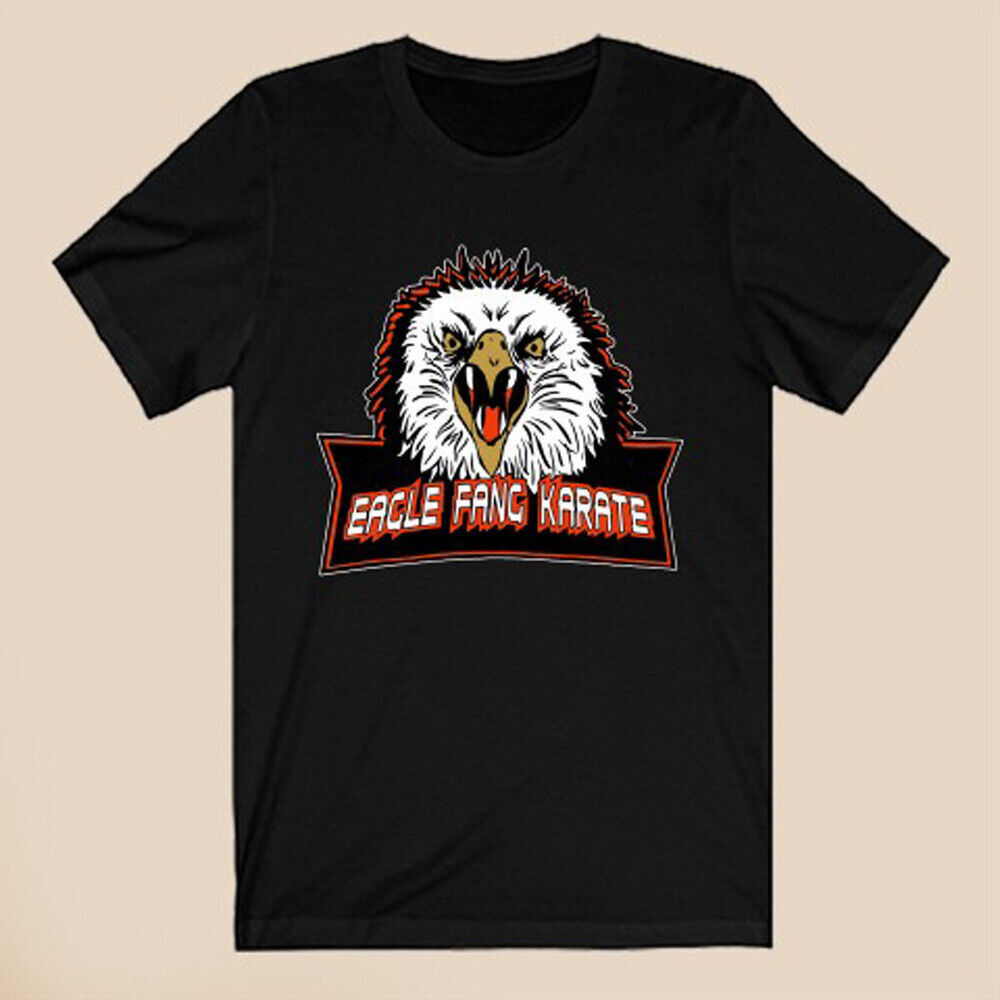 Cobra Kai Eagle Fang Karate Kid Logo Men'S Black T-Shirt | Shopee Philippines