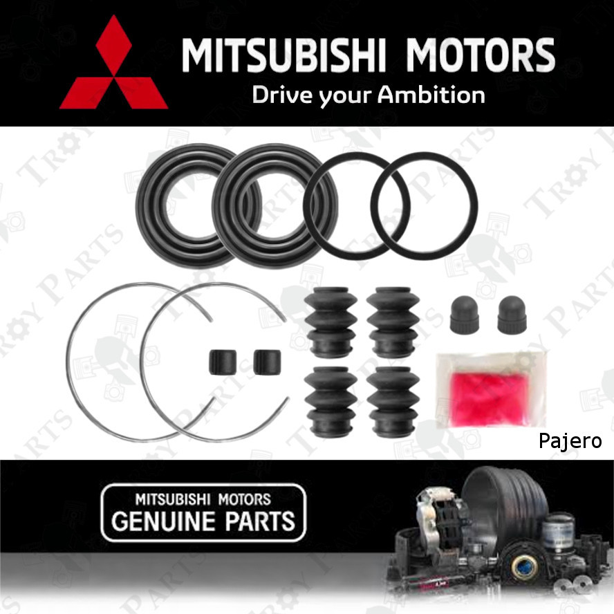 (44mm) Mitsubishi (Rear) Disc Brake Caliper Repair Kit (Full/Half ...