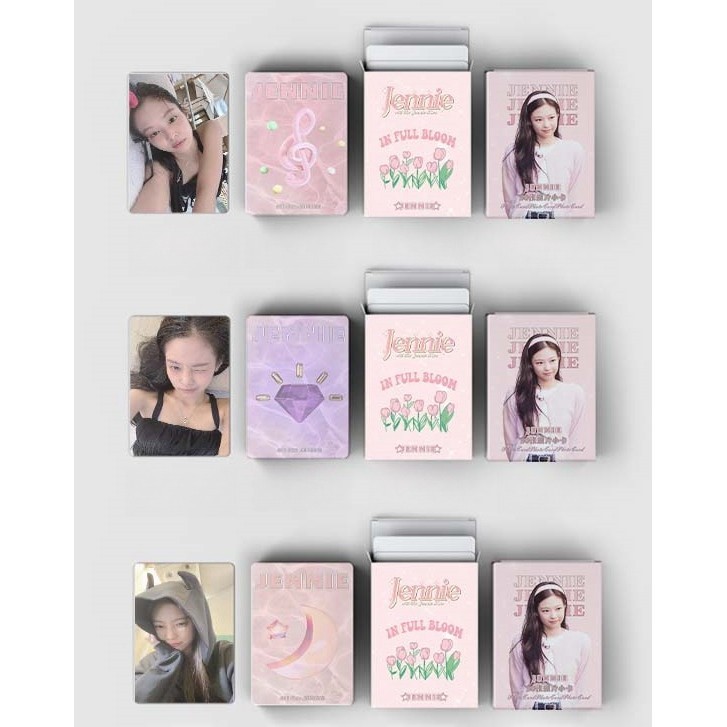 50-119pcs/box BP Laser Holographic Lomo Cards Season's Greetings In ...
