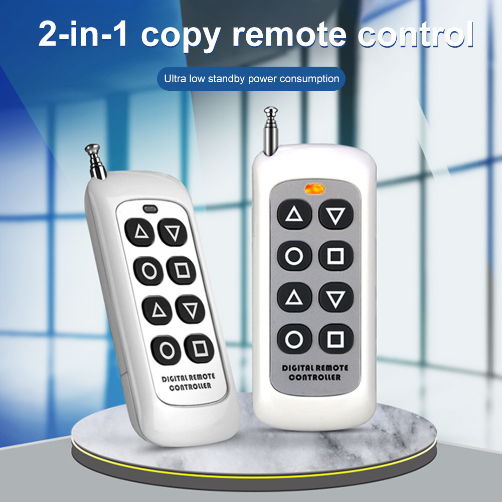 Clone Remote Control 315/433MHZ Copy Distance Control 8 Channels for ...