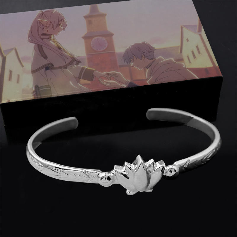 Frieren: Beyond Journey's End cos Frieren Himmel Ring Lotus alloy ...