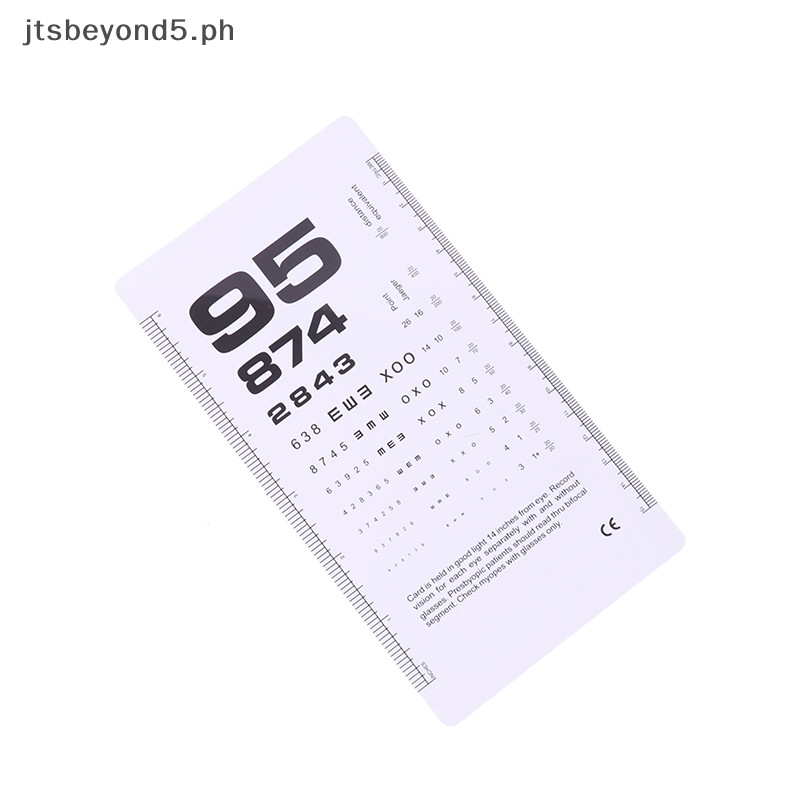 # JTPH # The List Standard Eye Test Chart Eyesight Tesg Wall Visual ...