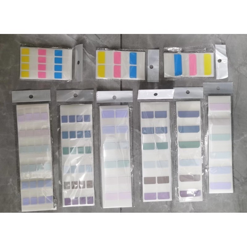 Colorful Index Label Stickers for Office Student Writable Sticky Notes ...