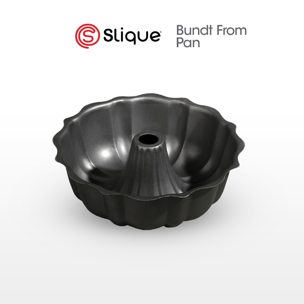SLIQUE Bundt Form Pan | Oven Safe | Non-Stick | Baking Essentials ...