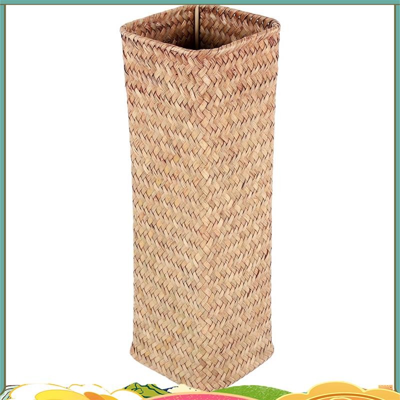 Rattan Flower Vase Bamboo Baskets Decoration Vases Flower Fruit Basket ...