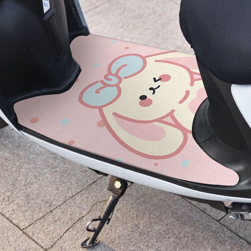 Electric Vehicle Foot Mat Foot Pedal Emma Yadi Universal Mat Cute ...