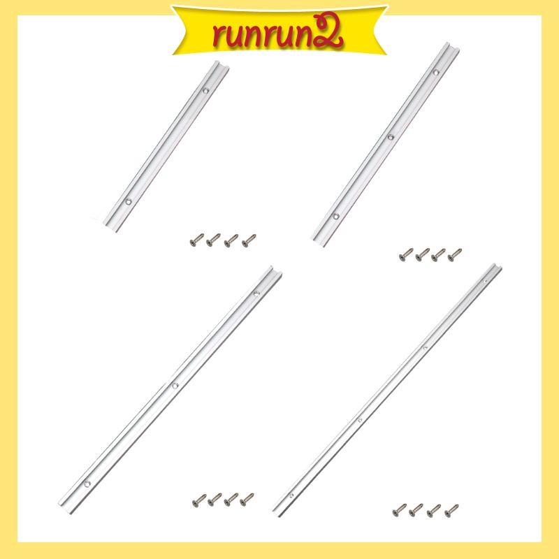RUN T-Track T-Slot Miter Jig Tool Aluminium Screw Fixture Chutes Rail ...