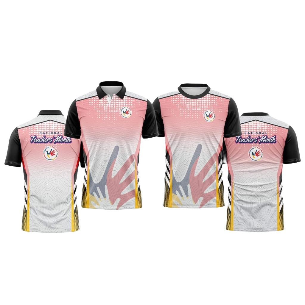 2025 Pink Series DepEd MATATAG Unisex Teacher Uniform Summer Casual T ...