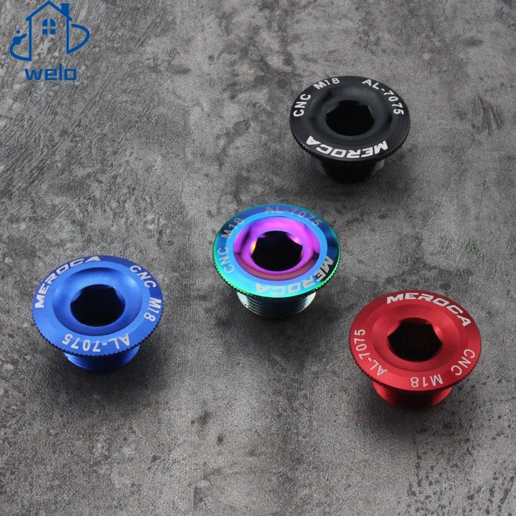 WELO Crank Cover Screw Cap M18 M19 M20 Mtb Crankset Crank Cover ...