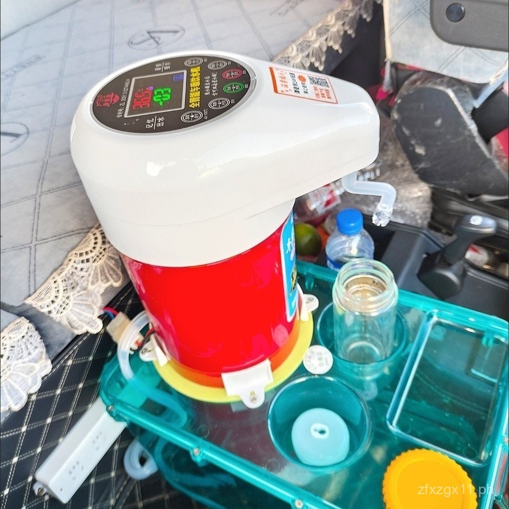 24In-Car Water Dispenser Truck Electric Kettle Smart Touch Screen Water ...