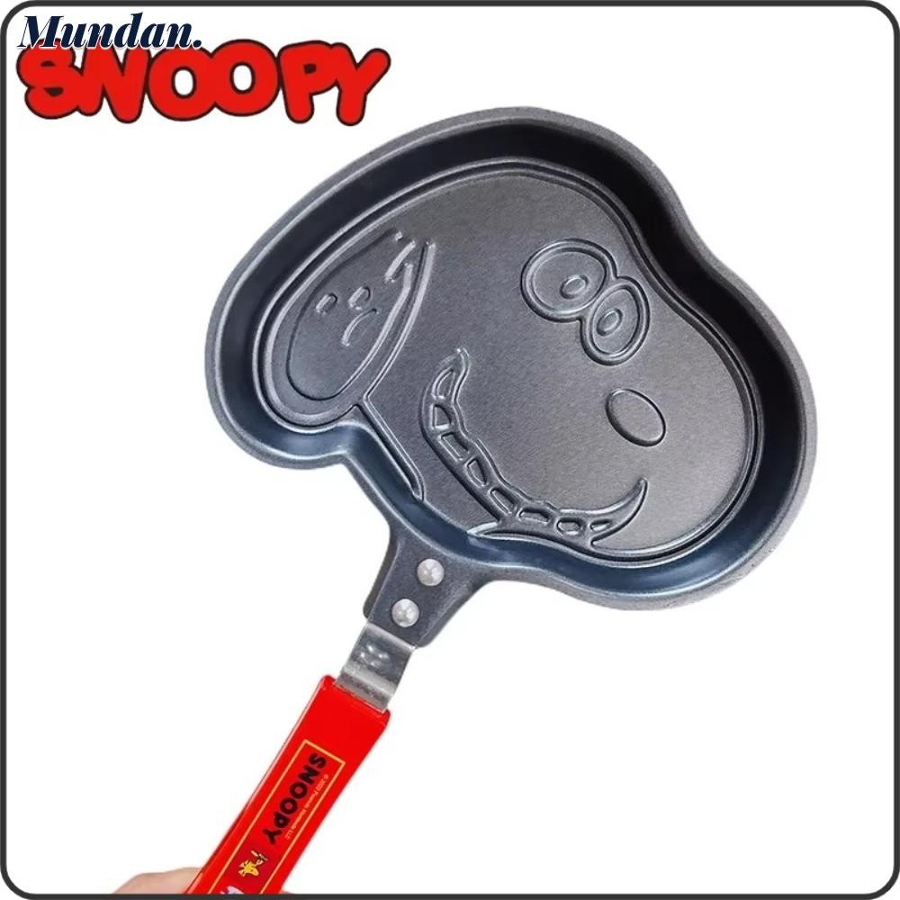 MUNDAN Mini Frying Pan, Hello Kitty Snoopy Stitch Cartoon Cartoon Egg's ...