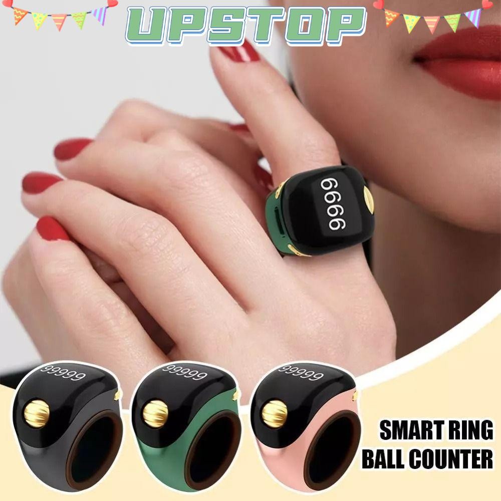 UPSTOPBO Counter Smart Ring, Long Battery Life OLED HD Display ...