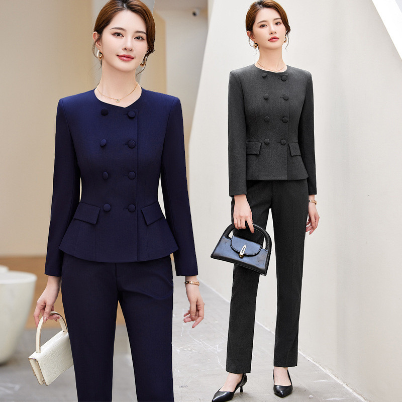 Professional Suit Set for Women, Spring and Autumn, Elegant Fashionable ...