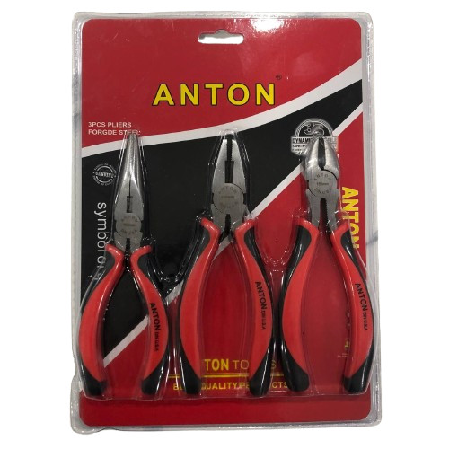 Ultimate 3Pcs Pliers Set Cutter / Long Nose / Combination | Shopee ...
